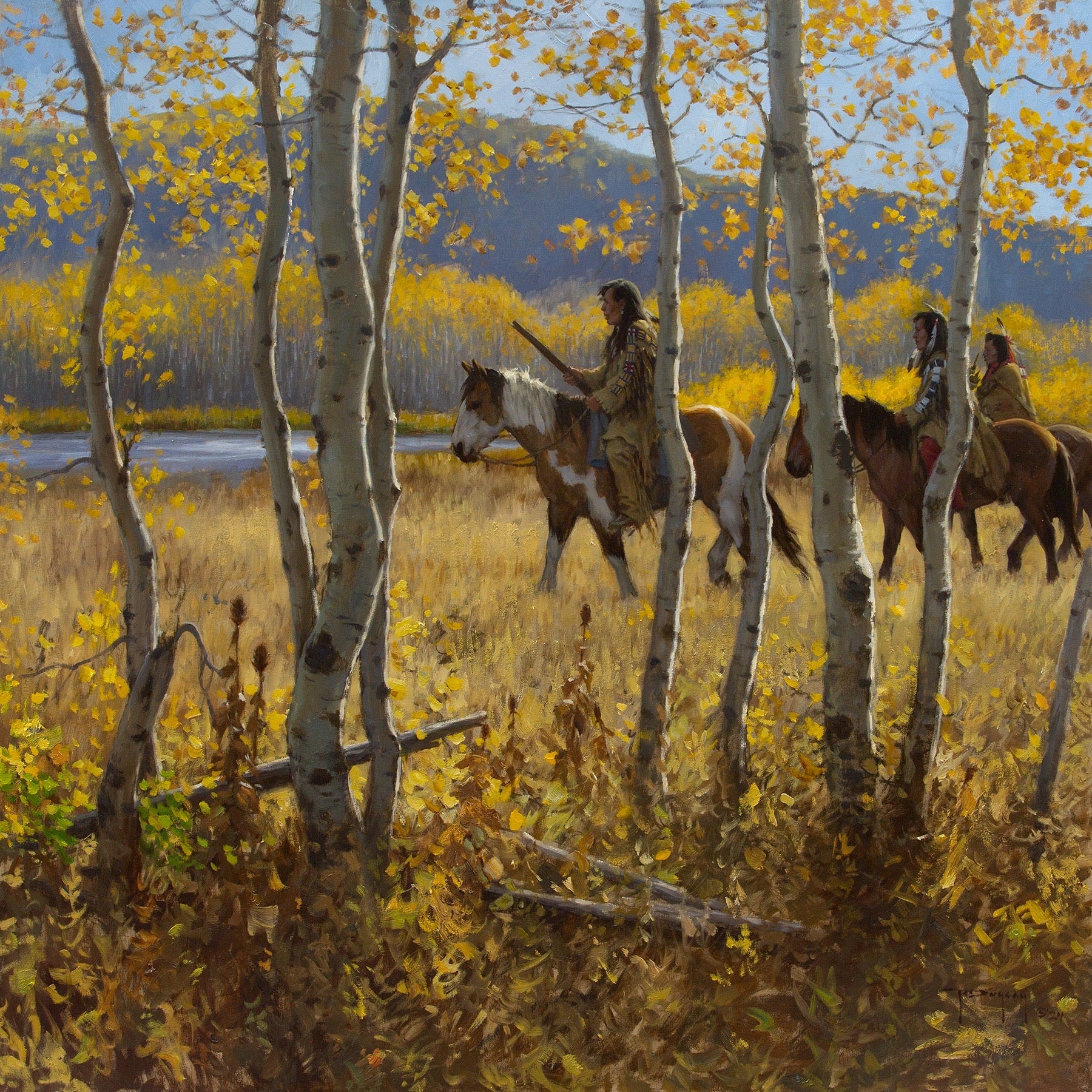 Robert Duncan - Autumn Gold – TRAILSIDE GALLERIES