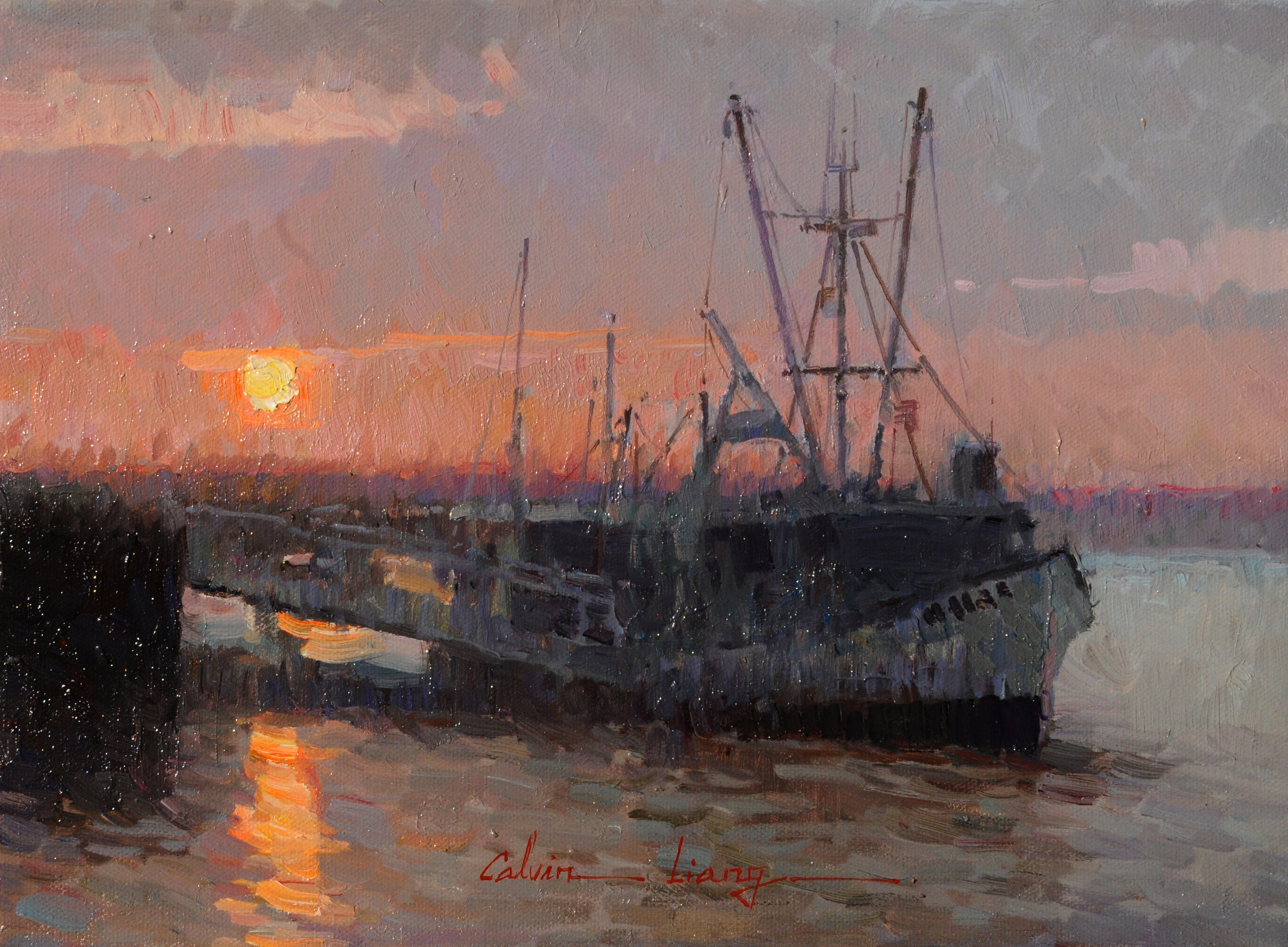 CALVIN LIANG SUNSET – TRAILSIDE GALLERIES