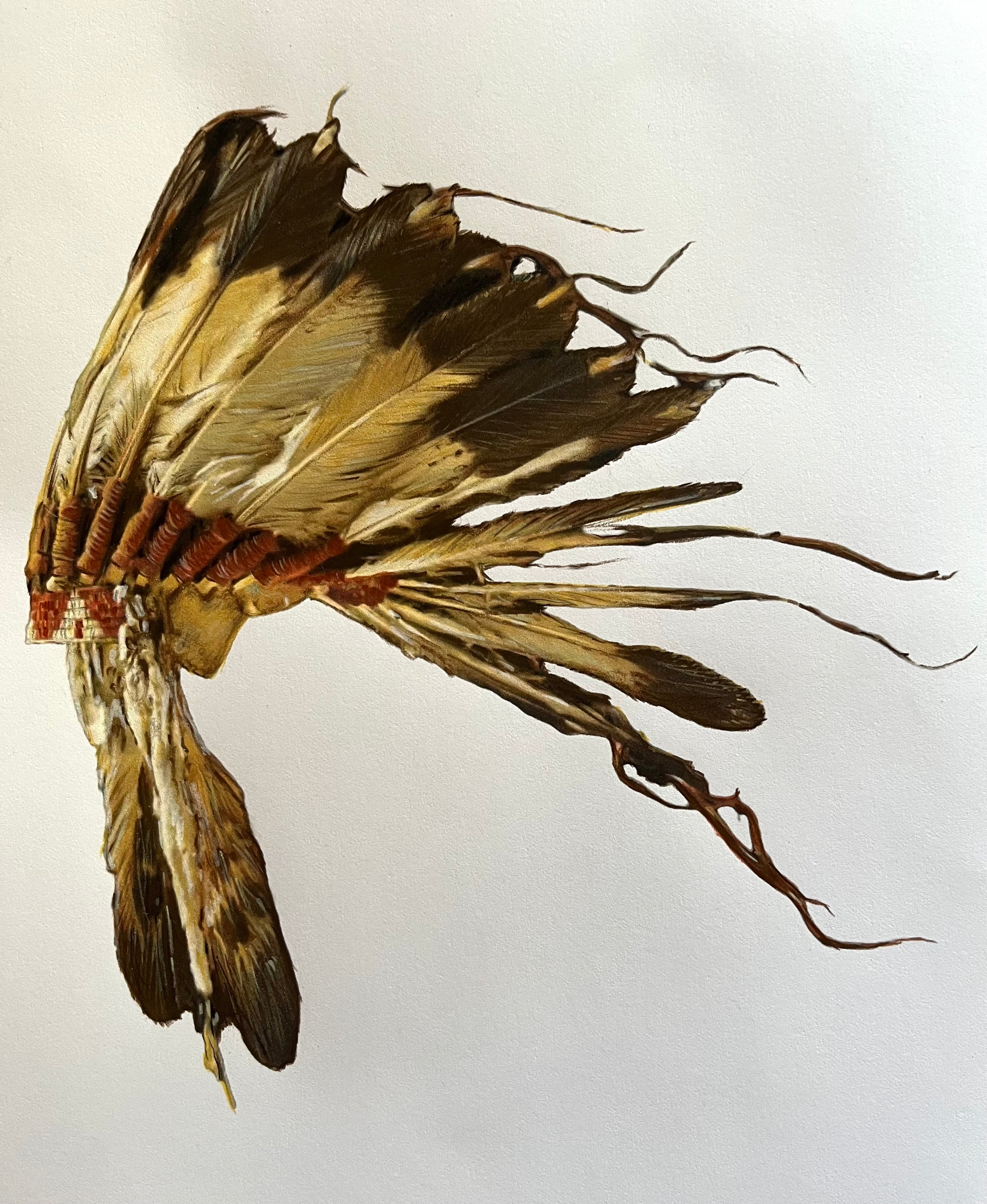 J.R. Hess - War Bonnett – TRAILSIDE GALLERIES