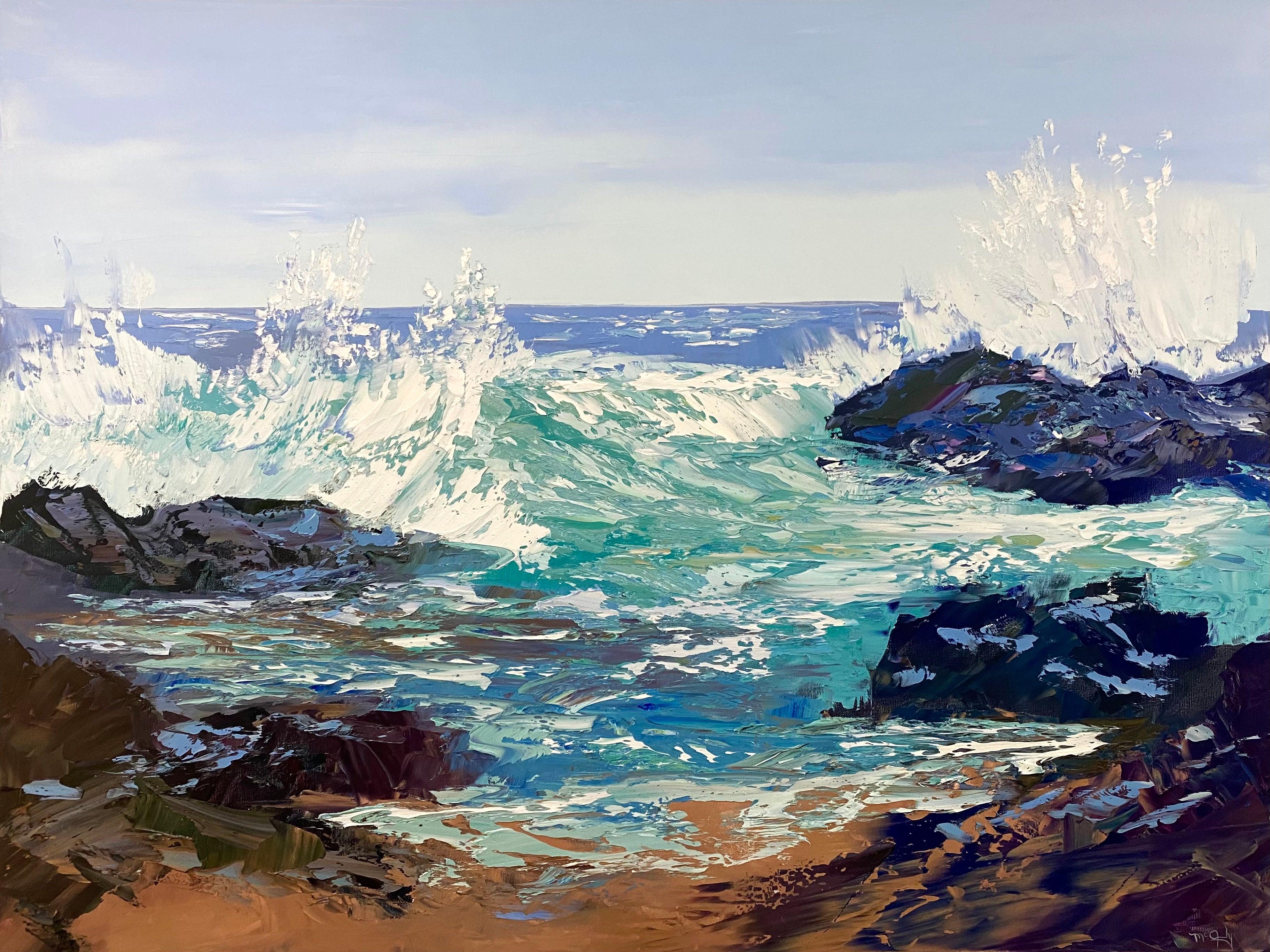 Michael McGrady - Withstanding the Surge – TRAILSIDE GALLERIES